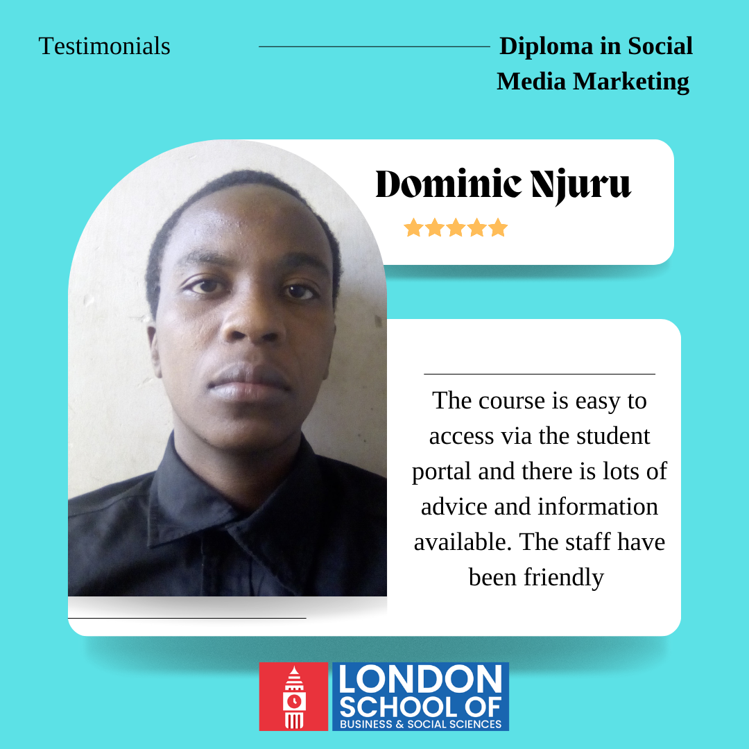 STUDENT TESTIMONIALS - London School of Business and Social Sciences